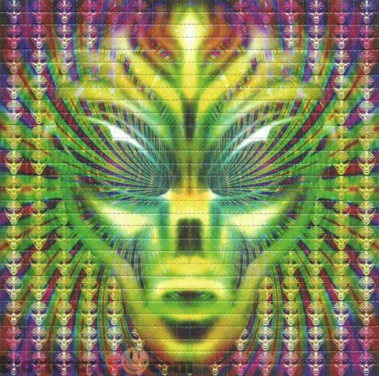 Blotter Art Alien - Blotterart.uk